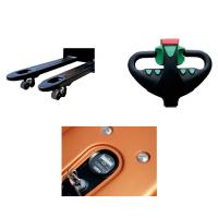 China The Wheelbase 1305mm 4km/H Mini Electric Pallet Truck for Warehouse Material Handling for sale