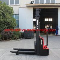 China Small Cdd15 Full Battery Operated Electric Pallet Stacker Truck Jack Ce ISO for Warehouse for sale