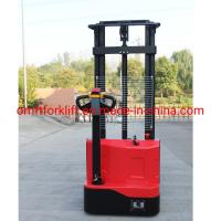 China Small Cdd15 Full Battery Operated Electric Pallet Stacker Truck Jack Ce ISO for Warehouse for sale
