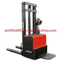China Ce ISO SGS Approved 1.5 Ton 1500 Kg Cdd15W EPS Stand-on Pedal Full Electric Stacker Truck for sale