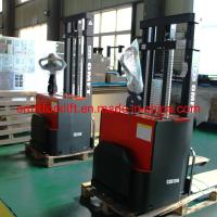 China Ce ISO SGS Approved 1.5 Ton 1500 Kg Cdd15W EPS Stand-on Pedal Full Electric Stacker Truck for sale