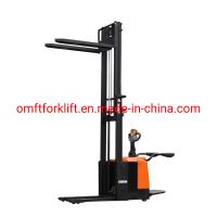 China 1600 Kg Cdd16 EPS Stand-on Full Electric Battery Operated Pallet Stacker Truck Jack Ce ISO for sale