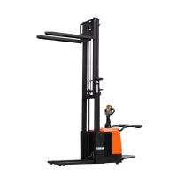 China 2t Electric Pallet Stacker with 1600-5500mm Lift Height and 560X1220mm/685X1220mm Fork for sale