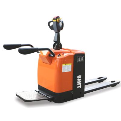 China 2 Ton Full Electric Stand-on Powered Pallet Truck 2000kg Cbd20 Ce ISO SGS Certificate for sale