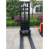 China 1.0 T Battery Charger Free Electric Hydraulic Pallet Stacker Semi Electric Pallet Stacker Self Load Unload for sale