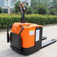 China Steel Rubber 2.5 Ton Full Electric Powered Pallet Truck for Smooth Warehouse Operations for sale