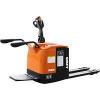 China Powered Pallet Truck Full Electric CBD30 3 Ton 3000kg Stand-on Type Height 1450mm for sale