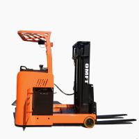 China 1.5t Seated Electric Reach Stacker Truck with Fork 100/30/1070mm and Lithium Battery for sale