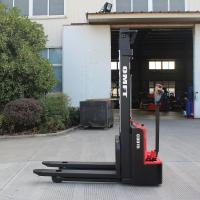 China 1.5 T Walkie Type Electric Powered Pallet Stacker with 2.2kw DC Motor and 24V/80ah Battery for sale