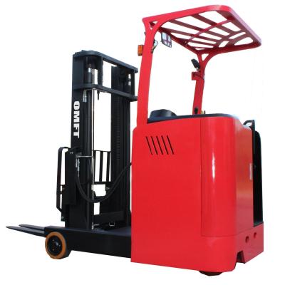 China Ce ISO SGS Standard 1.5 Ton Electric Seated Reach Stacker with 48V/350ah Battery for sale