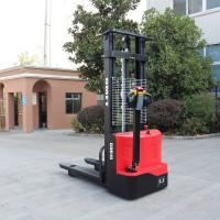 China CDD15 1.5t Electric Battery Operated Pallet Stacker with Lifting Height 1600-3000mm for sale