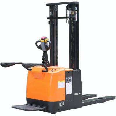 China 1.6 Ton Electric Pallet Stacker with Fork Size 560X1220mm or 685X1220mm and Ce Approved for sale