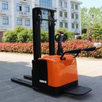 China CDD16 Electric Power Pallet Stacker Stand on Type with EPS and Lift Height 1600-5500mm for sale