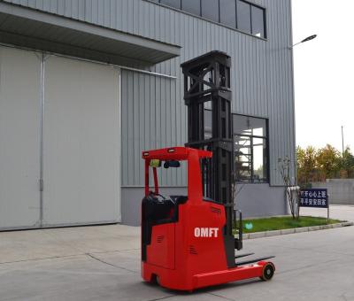 China Electric Reach Forklift Truck with Flexible Design Min. Turning Radius 1872mm Ce SGS ISO for sale