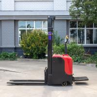 China 1.6ton 2ton Electric Stacker with Battery and Charger 1.6m 2m 2.5m 3m 3.5m 4m 4.5m 5m 5.5m Mast Fork 560X1220mm for sale