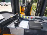 China Electric Double Scissor Reach Forklift Truck for Deep Racks and 2070mm Turning Radius for sale