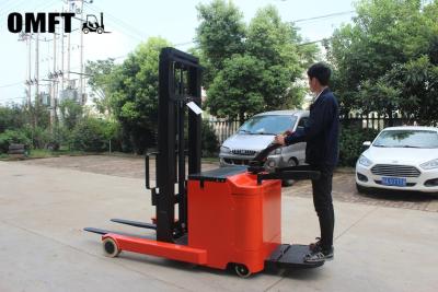 China 1.5t Electric Reach Truck with Maximum Running Speed 6km/H and Lift Height 1600-5500mm for sale