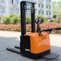 China Electric Pallet Stacker 2t 2.0 Ton with 2500mm Lifting Height Battery Charger Free for sale