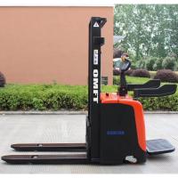 China Ce Approved 1.5 Ton Full Electric Pallet Stacker with Maximum Running Speed of 5.5km/H for sale