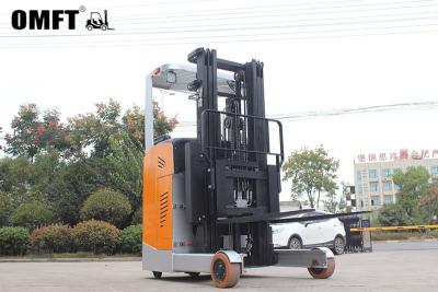China 2000kg Narrow Aisle Reach Truck Forklift Min. Width of Right Angle Stacking 2610mm for sale