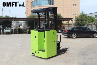 China Electric Reach Truck Forklift 1.5t 2t 2.5t 3t Pallet Stacker Lifting Not Adjustable for sale
