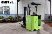 China Electric Reach Truck Forklift 1.5t 2t 2.5t 3t Pallet Stacker Lifting Not Adjustable for sale