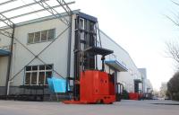China Electric 3-Way Pallet Reach Stacker Vna Forklift Truck with 2017mm Min. Turning Radius for sale