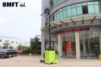 China Forks Side Loading Reach Truck Standard CE ISO SGS with Free Battery Charger Included for sale