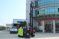 China Electric Reach Truck with PU Solid Tire Duplex Mast Triplex Mast Battery 48V/400ah 2ton for sale