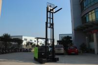 China Electric Reach Truck with PU Solid Tire Duplex Mast Triplex Mast Battery 48V/400ah 2ton for sale