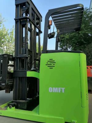 China Electric Pallet Stacker Forklift for Warehouse Equipment 3 Way Vna Up to 7.5 Meters High for sale
