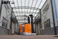 China 100/30/1070mm Fork 3-Way Battery Reach Truck with Zapi Controller and OEM Spare Parts for sale