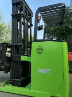 China 1500kg Load Capacity 3 Way Vna Electric Stacker Forklift Truck 9000mm Lifting Height for sale