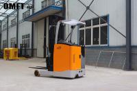 China 2 Ton Electric Power Stand Type Reach Truck with Min. Width of Right Angle Stacking 2790mm for sale
