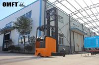 China 48V/750ah Lifting Stacking Forklift for Warehouse 11m 12m High Power Electric Reach Truck for sale