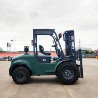 China 3.5 Ton Rough Terrain Diesel Forklift Truck 3.5t for Your Material Handling Solutions for sale