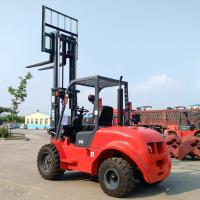 China 3.5 Ton Rough Terrain Diesel Forklift Truck 3.5t for Your Material Handling Solutions for sale