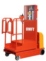 China 300kgs Capacity 24/1.6 Lifting Motor Full Electric Order Picker with 3meters Height for sale
