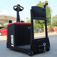 China 3000kgs 6000kg Electric Tow Tractor Seat Driving Type with QSB Tubeless Tire Design for sale