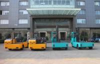 China 10ton Diesel Side Loader Forklift Truck for Extra Long Cargo Side Loading Ce ISO for sale