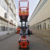 China Middle-Level Carrying Capacity Scissor Lifting Platform on Tracks Load Capacity 230-450kg for sale