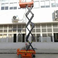 China Middle-Level Carrying Capacity Scissor Lifting Platform on Tracks Load Capacity 230-450kg for sale