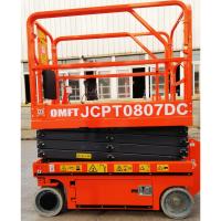 China Middle-Level Carrying Capacity Scissor Lifting Platform on Tracks Load Capacity 230-450kg for sale