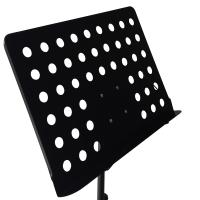 China Adjustable Foldable Metal Music Stand, Heavy Duty Tripod Sheet Music Stand 80-146cm Height for Performance & Home Use for sale