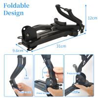 China Foldable Sax Tenor Stand Padded Anti Scratch Adjustable Portable Sax Holder For Stage Home Music Store for sale