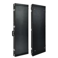 China Wooden Electric Guitar Hard Case Lockable PU Leather Guitar Storage Box Electric Guitars for sale