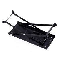 China 4 Levels Adjustable Foldable Guitar Foot Rest Anti Slip Metal Stool For Classical Guitar for sale