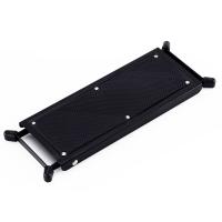 China 4 Levels Adjustable Foldable Guitar Foot Rest Anti Slip Metal Stool For Classical Guitar for sale