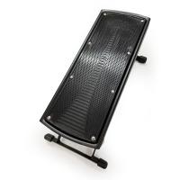 China 6 Levels Adjustable Foldable Guitar Foot Rest Anti Slip Metal Foot Stool for Classical Acoustic Guitar for sale