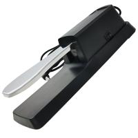 China Chrome Metal Universal Sustain Pedal Piano Style With 6.5mm Jack Polarity Switch for sale